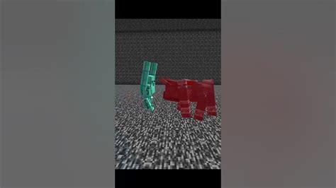 마인크래프트 다이아몬드 골렘 Vs 파괴수 Shorts Youtube