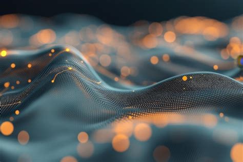 A Stunning Visual Representation Of Predictive Algorithms In A Vibrant Digital Landscape