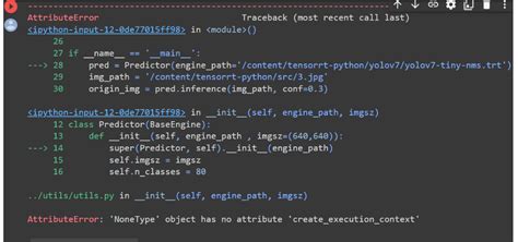 Tensorrt Error While Inference · Issue 427 · Wongkinyiuyolov7 · Github