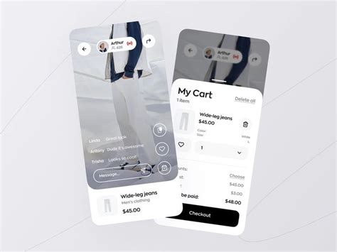 Livestream Shopping App By Dmitry Lauretsky For Ronas It Ui Ux Team On Dribbble Mobile App