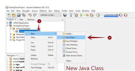 Create New Java Class In Netbeans Ide Testingdocs