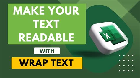 How To Use Wrap Text In Excel To Fit Long Text And Data Into A Single