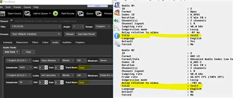Handbrake Did Not Change The Audio Name Issue HandBrake HandBrake GitHub