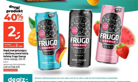 Napój Energetyczny Dragon Zero Sugar Frugo Cena Promocje Opinie