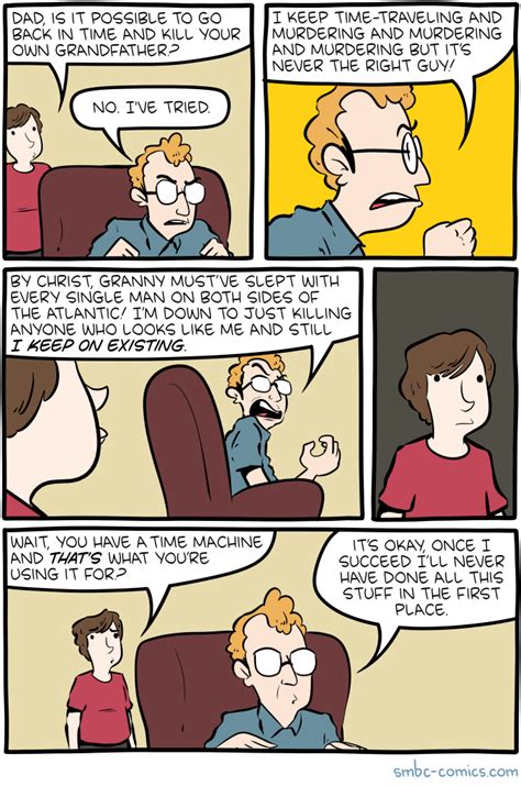Time Traveling [smbc Comics] R Comicstrips