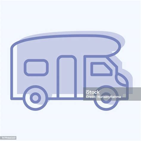 아이콘 모터 자동차 자동차 기호에 적합합니다 두 가지 톤 스타일 편집 가능한 간단한 디자인 디자인 템플릿 벡터 간단한 그림 교통에 대한 스톡 벡터 아트 및 기타 이미지