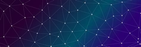 Geometric Abstract Colorful Background With Connected Line And Dots Graphic Background For Your