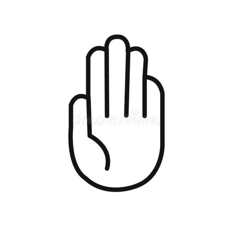 stop violence icon linear graphics set vector stock vector illustration of rights rise 330247861