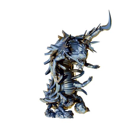 3d Printable Centipede Chaos Spawn Demon Proxy By Lex Addams