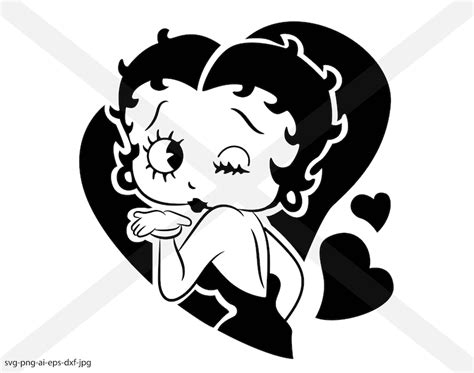Betty Boop Svg Vector Betty Boop Clip Art Svg Clipart The Best Porn Website