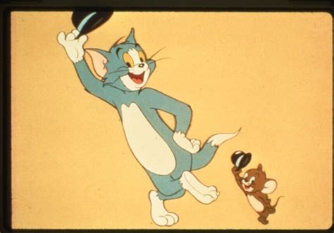 Tom And Jerry Animation Fraidy Cat Mouse Dancing Original 35mm