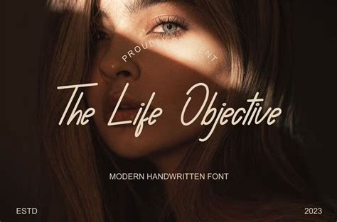 The Life Objective Font Freedafonts