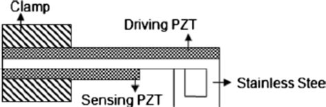 A Schematic Of The Piezoelectric Cantilever Tissue Elasticity Sensor