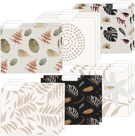 Xamora Shop 15 Decorative File Folders 6 Elegant And Classy
