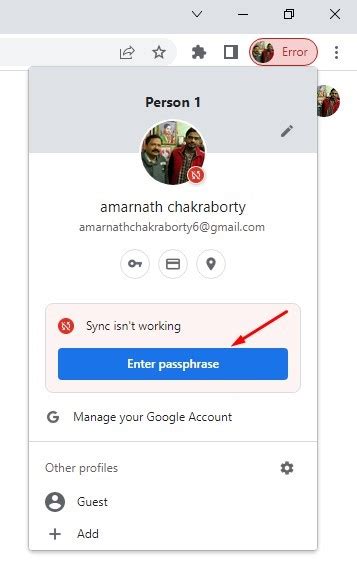 How To Create Custom Passphrase To Encrypt Your Chrome Data
