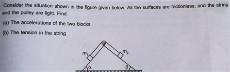 [answered] consider the situation shown in the figure given below all