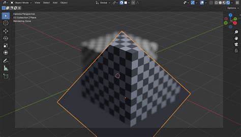 Deph Of Field On Portal Shader Materials And Textures Blender