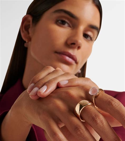 골드 Iconica 18kt 로즈 골드 링 Pomellato Mytheresa