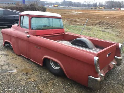1956 Chevrolet Cameo Pickup Coe Snub Nose Custom Hot Rod Body Dropped
