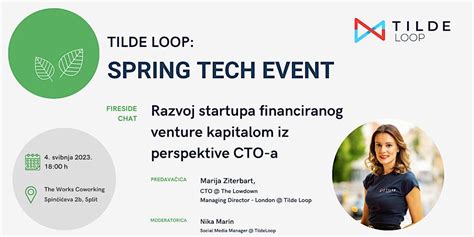 Tilde Loop On Linkedin Tilde Loop Spring Tech Event