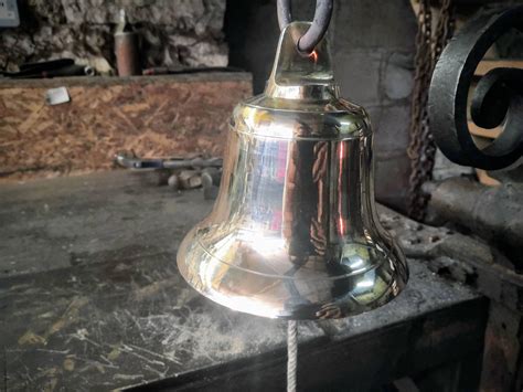 Ships Bell Bracket Bespoke Ironwork Middle Row Forge