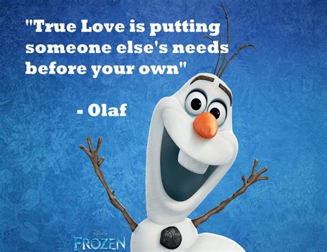 Frozen Olaf True Love