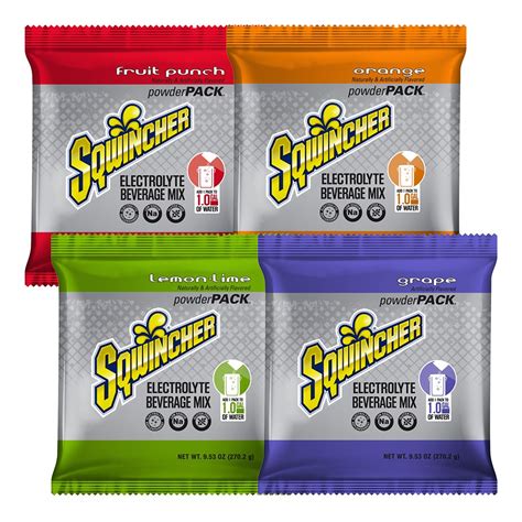 Sqwincher Packets In Bulk 1 Gallon Pouches Buy Direct Powder Mix