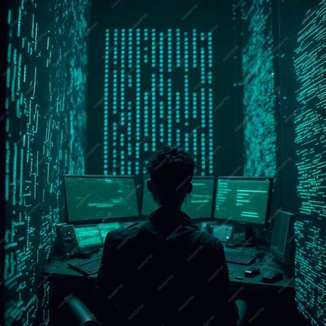 Premium Ai Image Wanted Hackers Coding Virus Ransomware Using Laptops And Computers