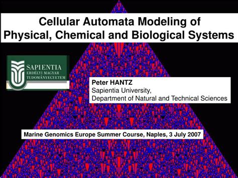 Ppt Cellular Automata Modeling Of Physical Chemical And Biological