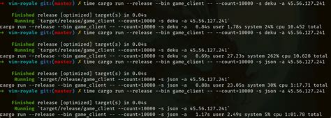 Theprimeagen On Twitter I Just Did My Little Rust Json Vs Deku Test 10000 Connections 100