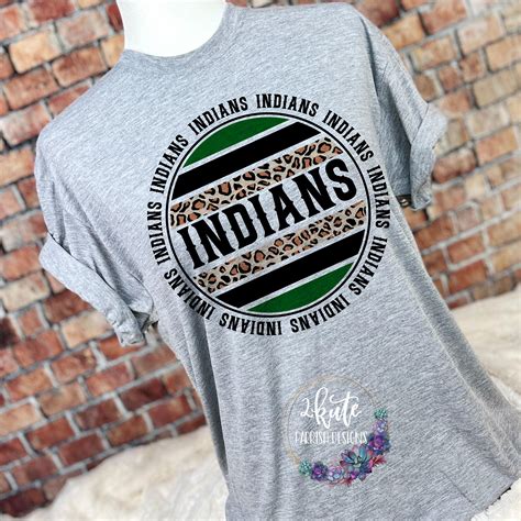 Indians Shirts Indians Spirit Shirt Sports Shirt Football Mom Tshirt