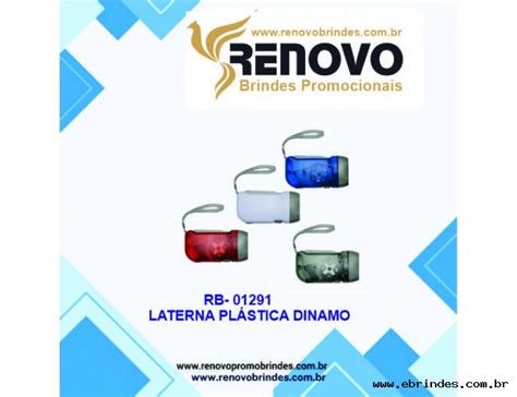 Ebrindes Descrição Lanterna Plástica Com 3 Leds Pressionando O
