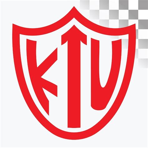 Premium Vector Ktu Letter Logo Design