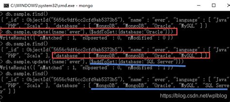 Mongodb数据插入、删除、更新、批量更新某个字段mongodb批量更新某个字段 Csdn博客