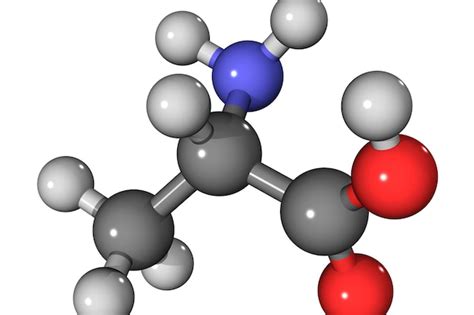 Premium Photo Creatine Molecule Often Used In Food Supplements