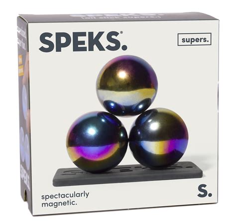Speks Supers 33mm Balls Fidget Toys For Adults Oil Slick Supers Set