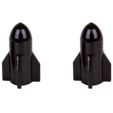 Rocket Top Valve Caps — Albes Bmx