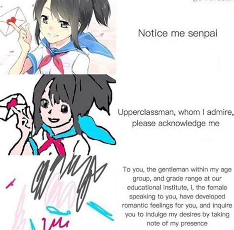 Yandere Sentence Memes