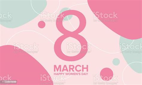 행복 한 여성의 날입니다 3 월 8 일 경축 되는 여성 연대의 국제 휴일 0명에 대한 스톡 벡터 아트 및 기타 이미지 0명 3월 8 Istock