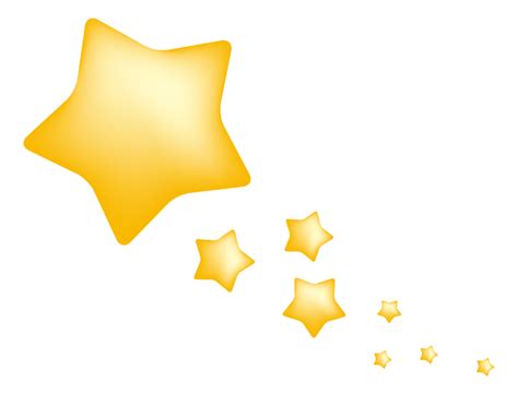 立体キラキラ星 無料イラスト素材｜素材ラボ