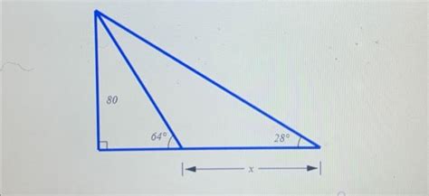 Solved What Does X Equal