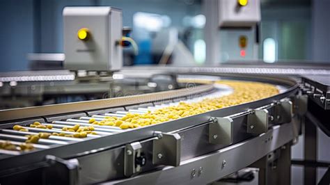 Processing Equipment Conveyor Belt Stock Illustration Illustration Of Precision Technology