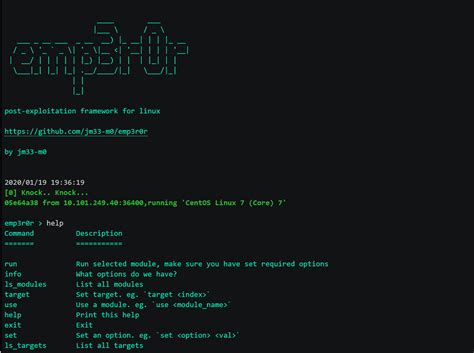 Emp R R Linux Windows Post Exploitation Framework