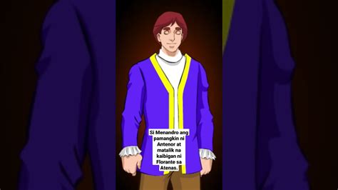 Florante At Laura Mga Tauhan Menandro Shortsphilippines Youtube