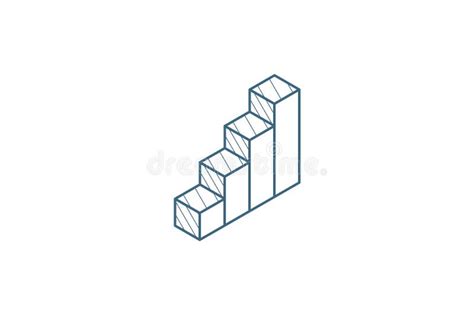 Wi Fi Router Isometric Icon 3d Line Art Technical Drawing Editable Stroke Vector Stock