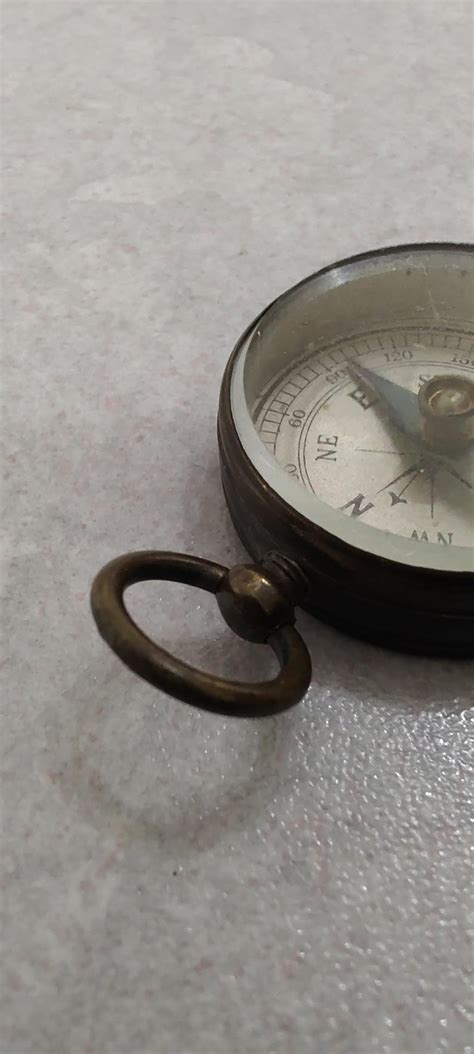 Miniature Antique Nautical Compass German Field Compass Etsy