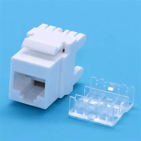 Custom Brand Rj45 Cat6 Modular Jack 180 Degree Rj45 Cat5e Cat6 Utp Cat 6 Cat 5e Female Keystone