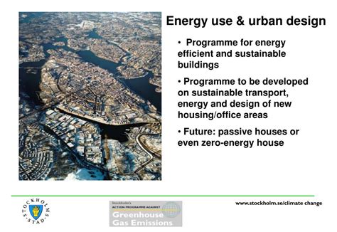 PPT The City Of Stockholm Sweden Climate Change Target Fossil Fuel Free PowerPoint
