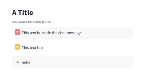 How To Change The Font Size Of Conversation Messages In The Chat Using Streamlit Streamlit
