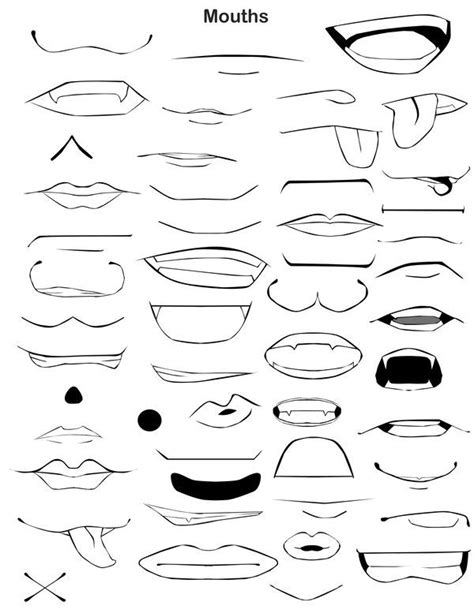 Mouth Drawing Cartoon Anime At Charlotte Adams Blog